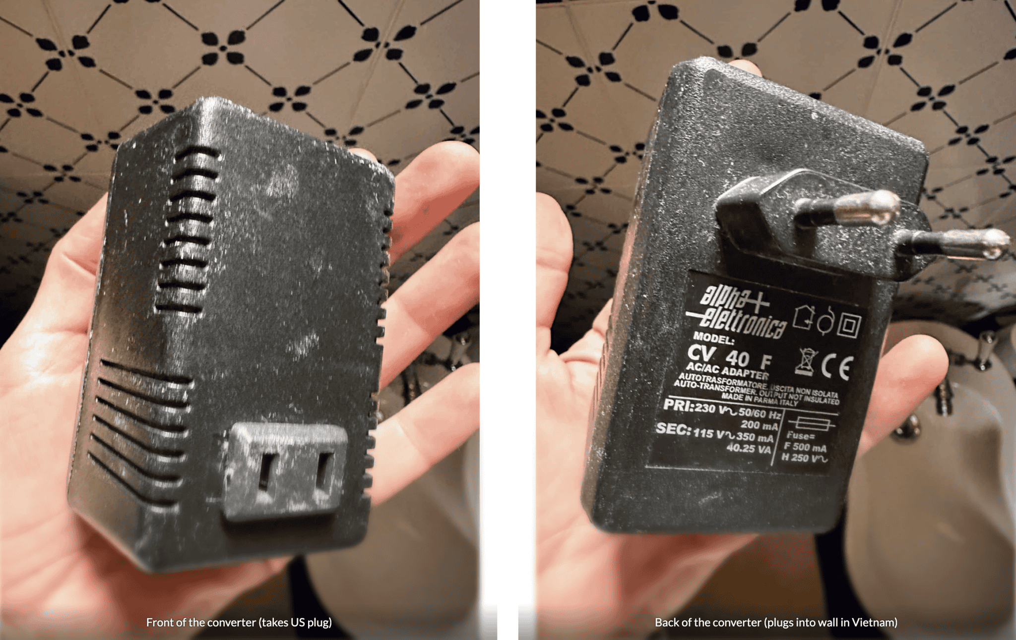 VIETNAM PLUG ADAPTER – What You Need + Electrical Outlet Photos From ...